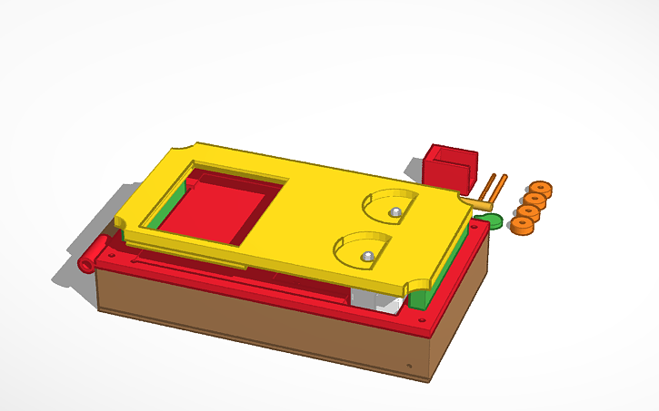 3d Design Arduino Case V1 Assembled Tinkercad