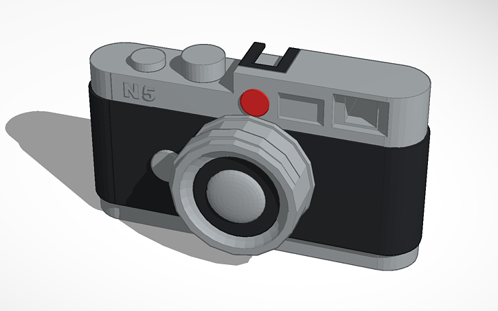 3D design Camera - Tinkercad