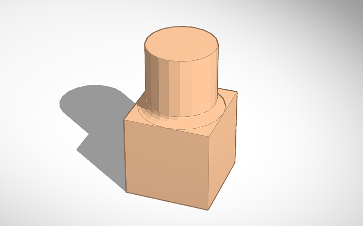 3D design tube cube - Tinkercad
