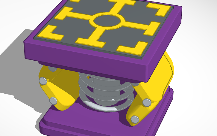 3D design Super Smash Bros, Spring | Tinkercad