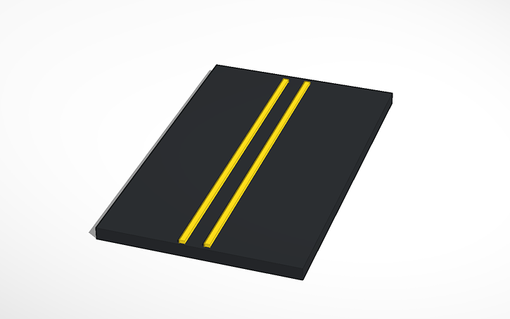 3D design road - Tinkercad
