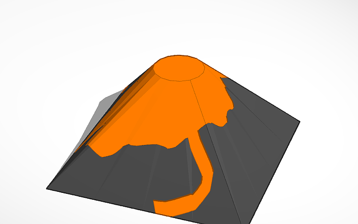 3D design Volcano | Tinkercad