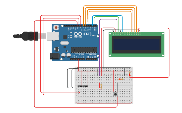 Circuit design Score Counter For Airsoft - Tinkercad