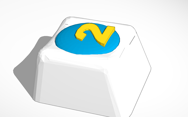 3D design Planetside 2 Keycap | Tinkercad