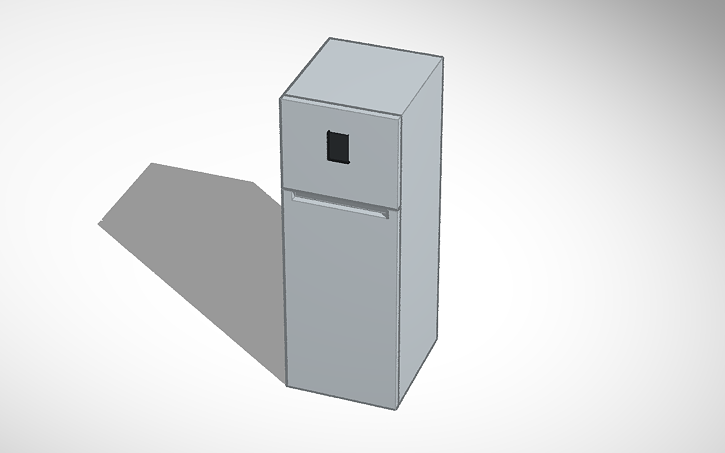 3D design Fridge - Tinkercad