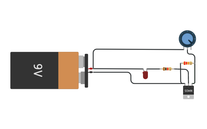 Circuit design LED Dimmer - Tinkercad