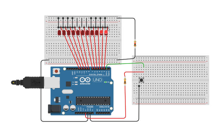 Circuit design loop break - Tinkercad