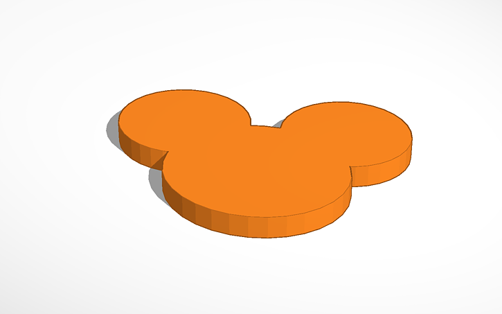 3D design Disney - Tinkercad