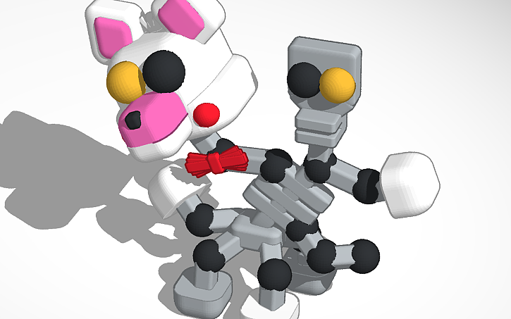 3D design Mangle: Broken - Tinkercad
