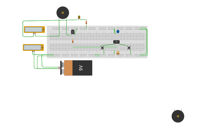 Circuit design panic alarm | Tinkercad