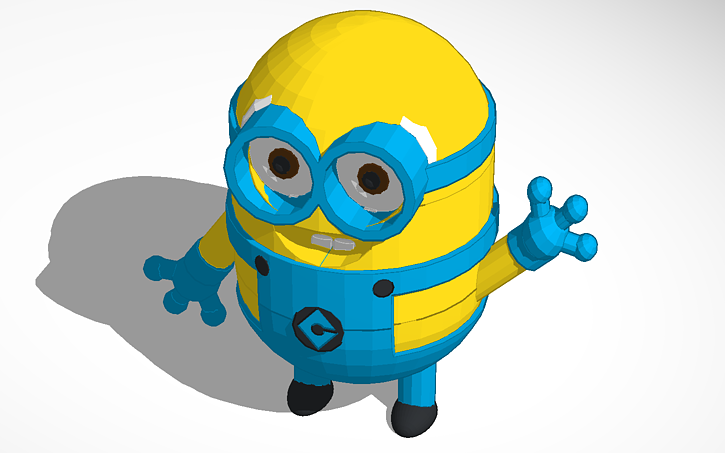3D design Minion - Tinkercad