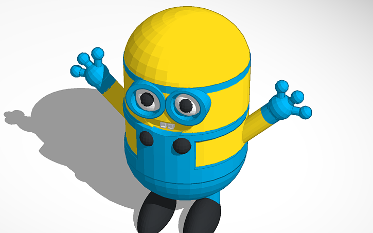 3D design minion - Tinkercad