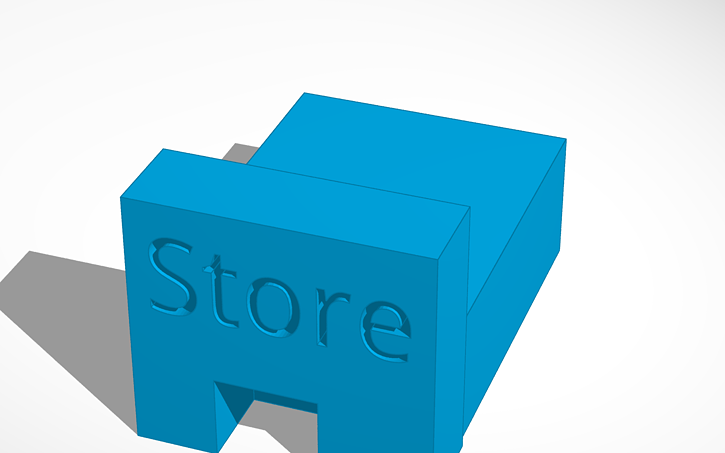 3D design Garcia Alex store | Tinkercad