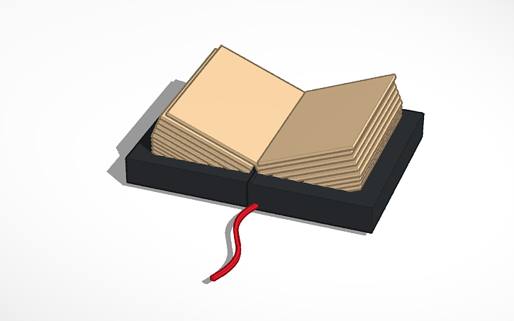 3D design the holy bible - Tinkercad