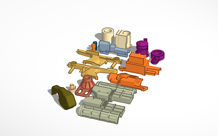 3D design e5 remix - Tinkercad