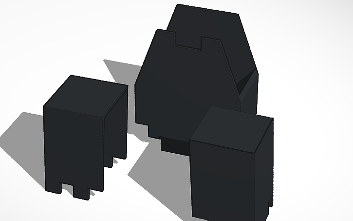 3D design Netherite Chestplate Ryan Tepper - Tinkercad