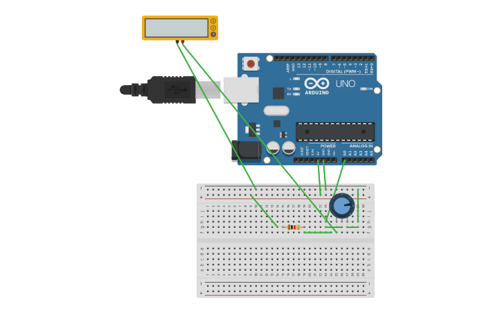 Circuit Design Copy Of Ultrasonic Distance Sensor Led Bar Graph Blocks