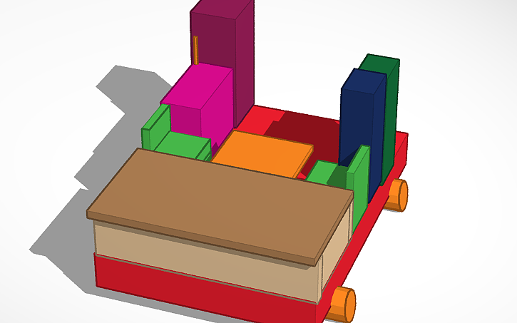 3D design Van Life Layout | Tinkercad