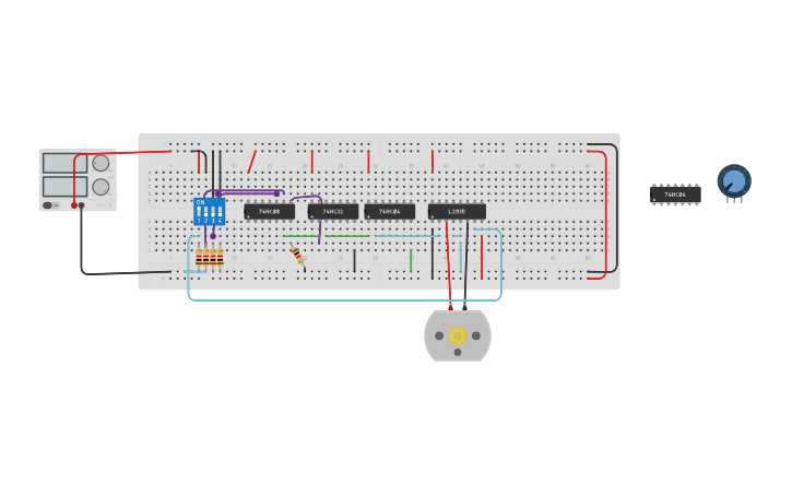 Circuit design Cool Gogo - Tinkercad