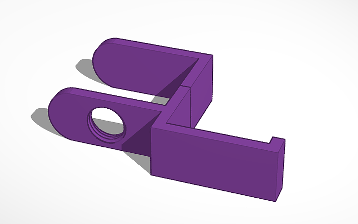 3D design Headphone Desk Mount - Tinkercad