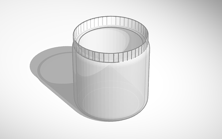 3D design Jar - Tinkercad