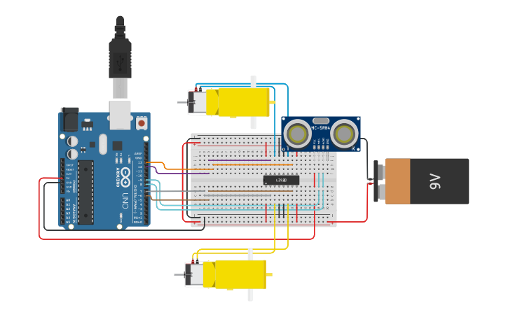 Circuit design Actividad #10 | Tinkercad