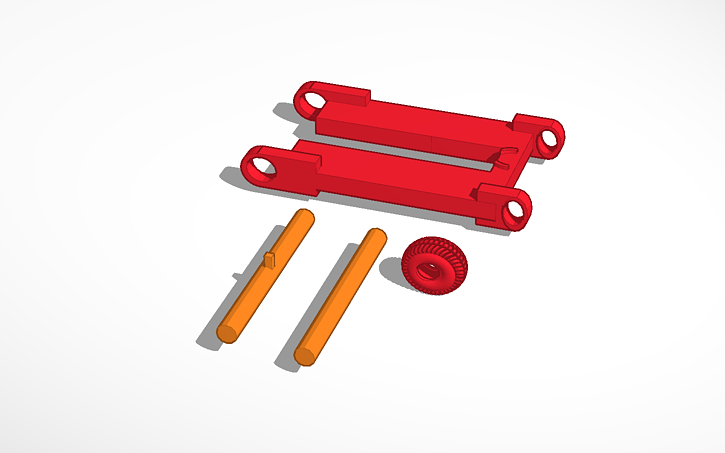 3D design Eliza Wyatt Leila Rubber band car | Tinkercad