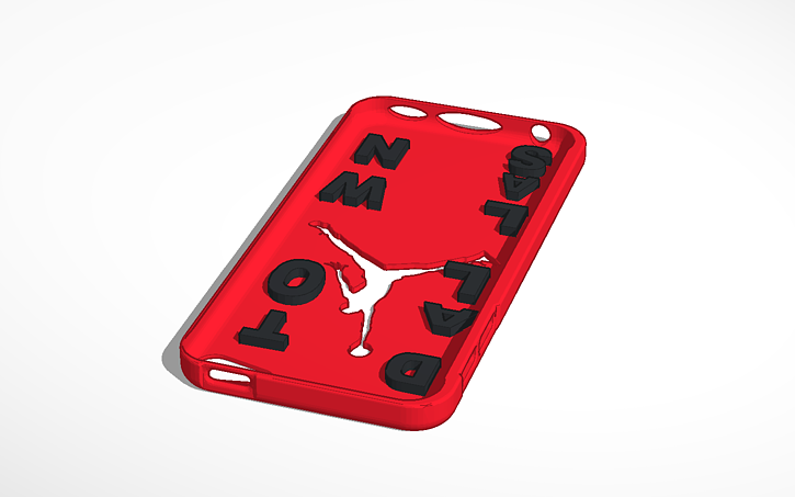 3D design Jordans iphone 6 case | Tinkercad