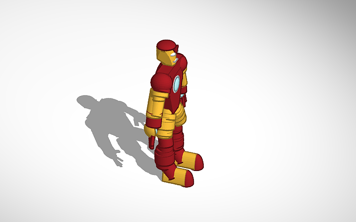 3D design Iron man 2 | Tinkercad