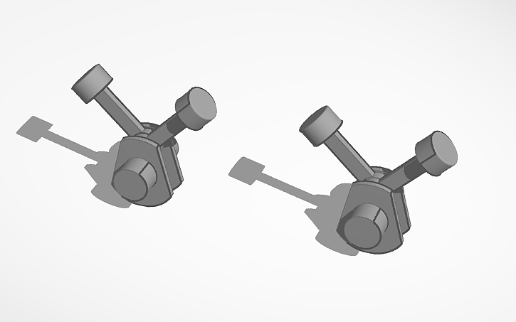 3D design (Working) V-Twin Engine (V1.0) - Tinkercad