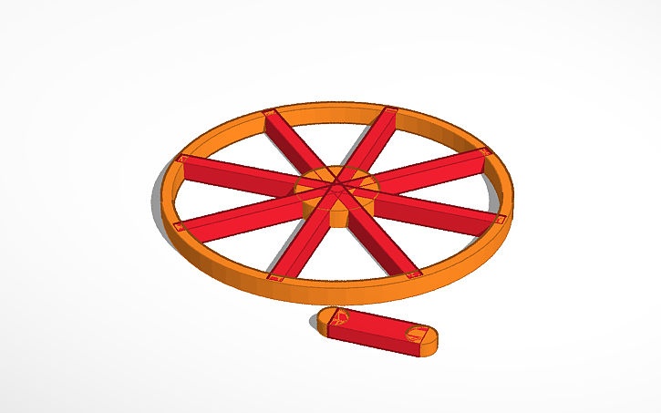 3D design Flywheel | Tinkercad