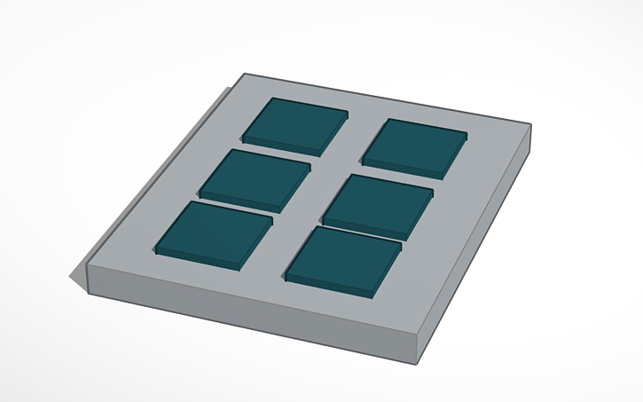 3D design solar panel - Tinkercad