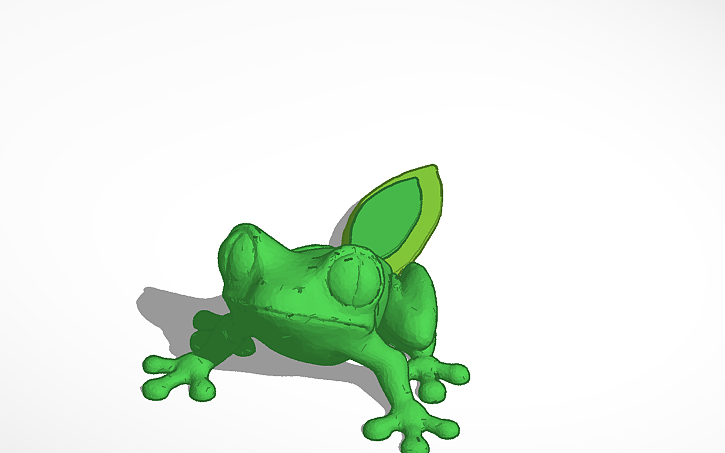 3D design Froglet - Tinkercad