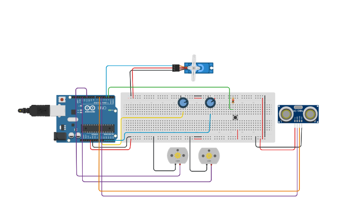 Circuit design Riego Automático | Tinkercad