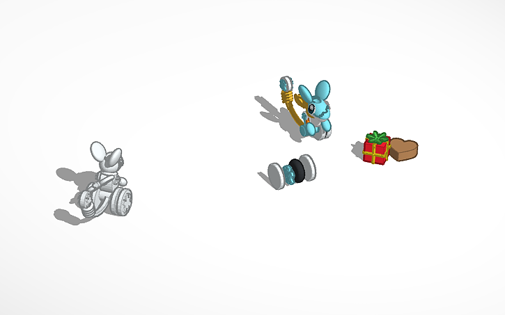 3D design wind up rat | Tinkercad