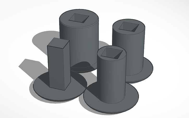 3D design Rivet - Tinkercad