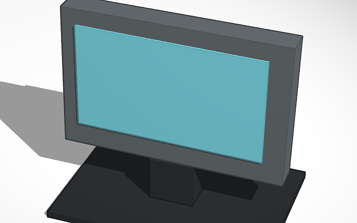 3D design Tv | Tinkercad