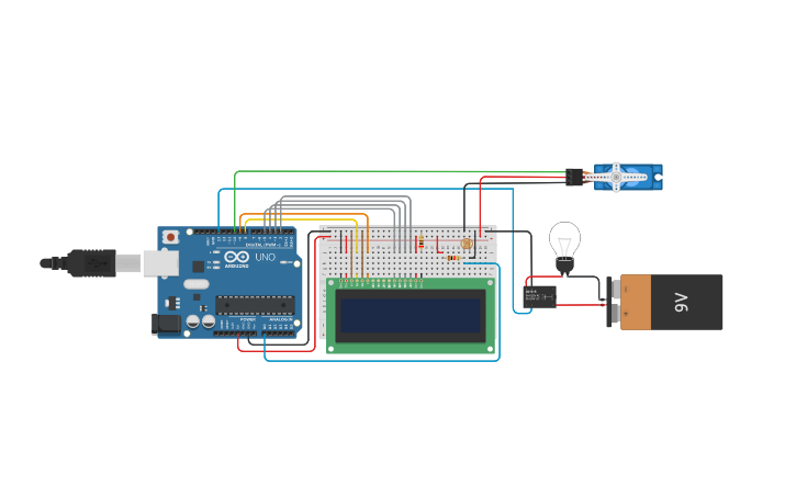 Circuit design Desain dan Simulasi Sensor Cahaya Dalam Pencahayaan ...