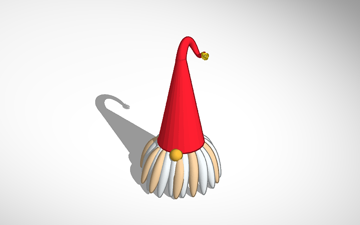 3D design Scandinavian Elf - Tinkercad