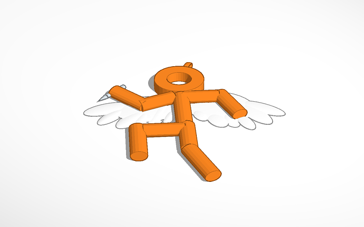 3D design Orange (Alan Becker) - Tinkercad