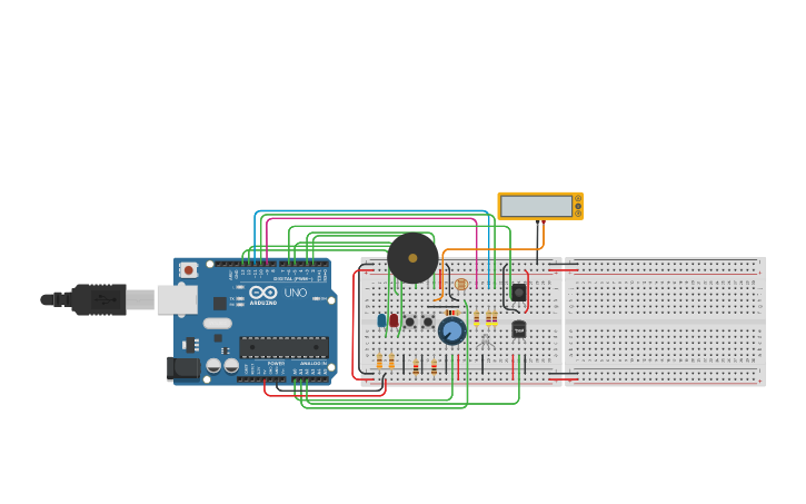 Circuit design YuRobot_easy_shield_UNO_1 | Tinkercad