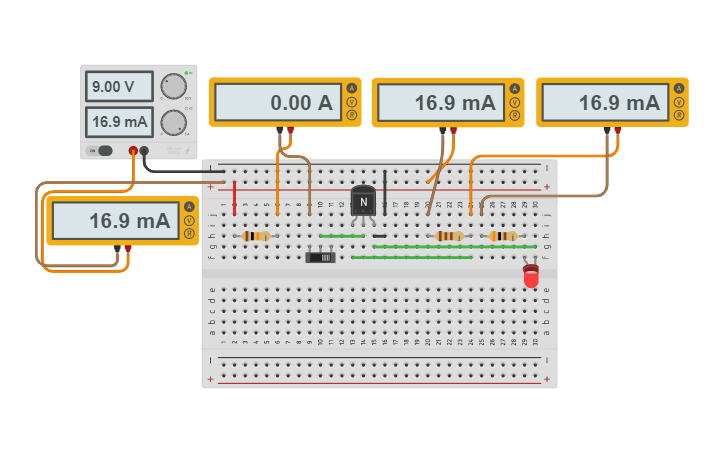 Circuit design Lab 12 Circuito III | Tinkercad