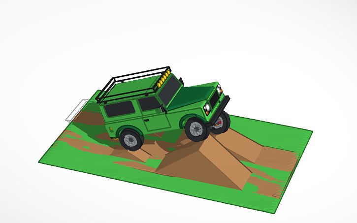 3D design Land rover defender 4x4 buddy - Tinkercad