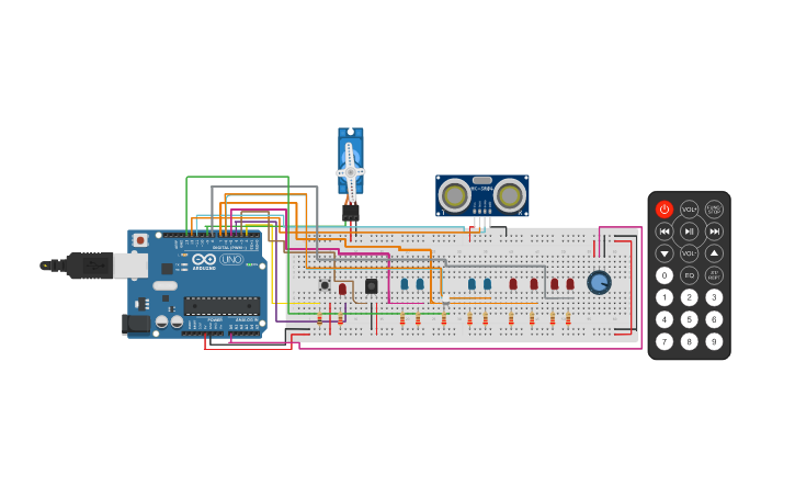 Circuit design Taller Final Arduino 3PERIODO - Tinkercad