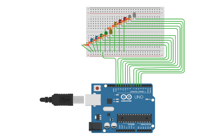 Circuit Design Practica 2 Tinkercad
