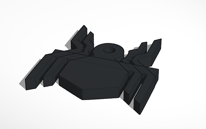 3D design spiderman - Tinkercad