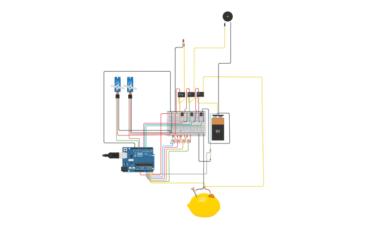 Circuit design SDP | Tinkercad