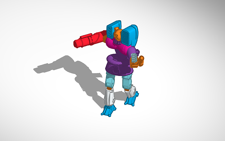 3D design Black Watch Battlemech BattleTech - Tinkercad