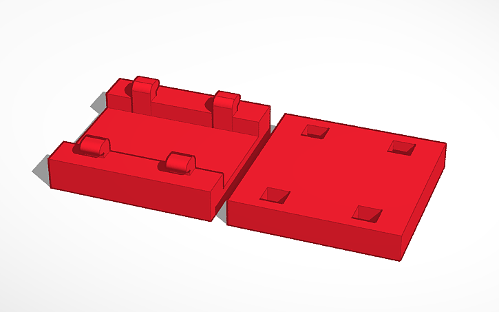3D design Snap Fit Test - Tinkercad