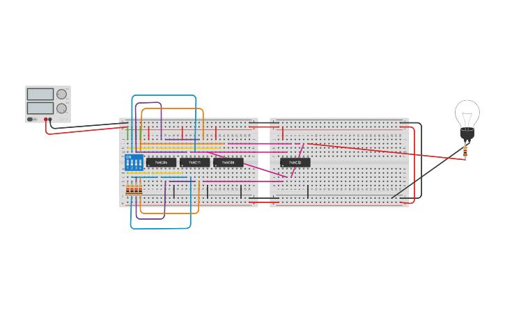 Circuit design circuito - Tinkercad